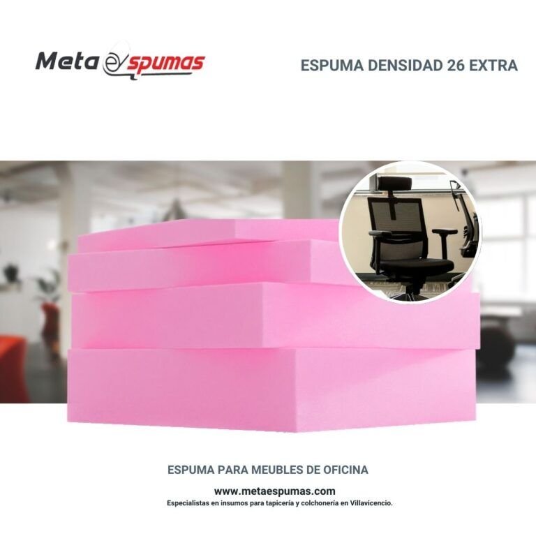 Espumas densidad media oficina | MetaEspumas
